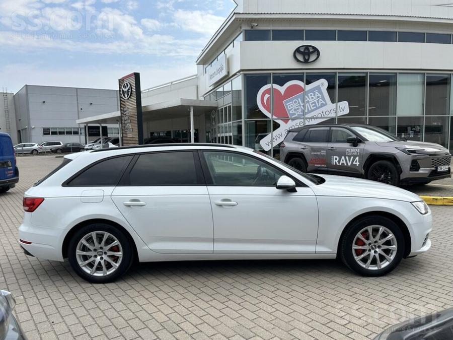 Balts Audi A4 2016 Liepāja, ar dzinēja tilpumu 2.00 L un nobraukumu 186 tūkst. km par 14200 €, foto 6 vietnē AUTOMOTO.COM.LV