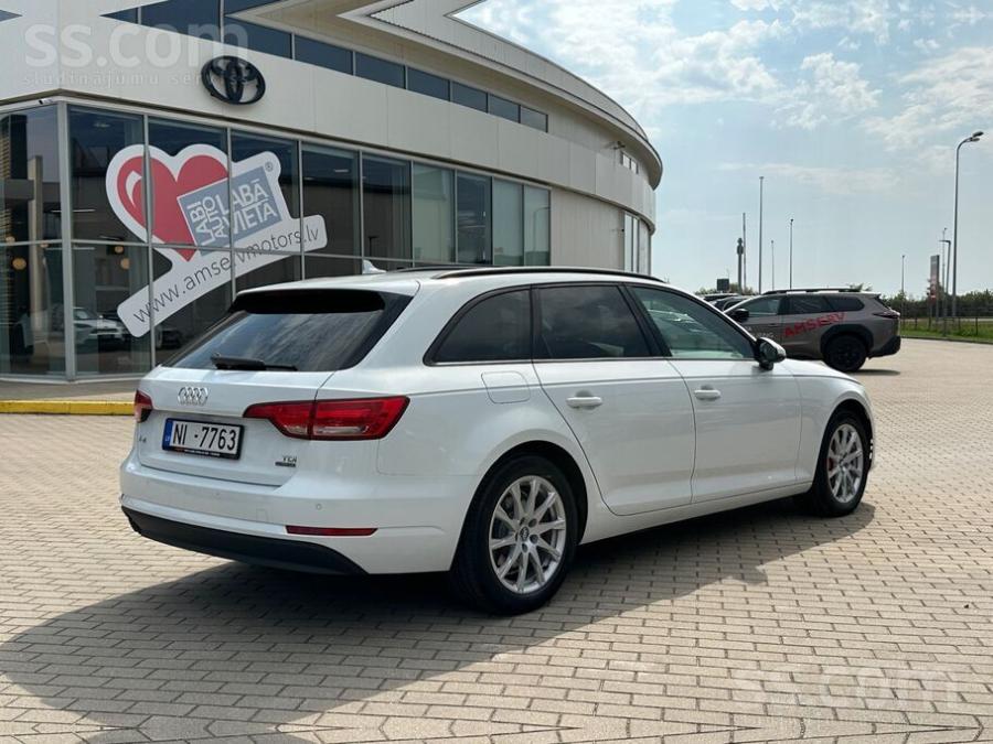 Balts Audi A4 2016 Liepāja, ar dzinēja tilpumu 2.00 L un nobraukumu 186 tūkst. km par 14200 €, foto 7 vietnē AUTOMOTO.COM.LV