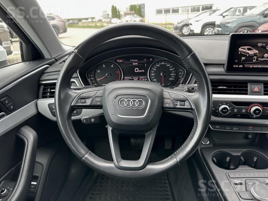 Balts Audi A4 2016 Liepāja, ar dzinēja tilpumu 2.00 L un nobraukumu 186 tūkst. km par 14200 €, foto 13 vietnē AUTOMOTO.COM.LV