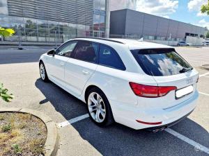 White Audi A4 2016 in Kaunas, with an engine capacity of 1.97 L and mileage of 302 thousand km for 12300 €, photo 6 on AUTOMOTO.COM.LV