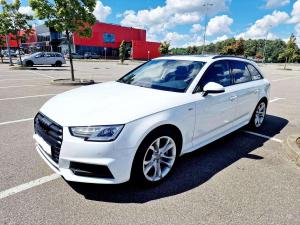 White Audi A4 2016 in Kaunas, with an engine capacity of 1.97 L and mileage of 302 thousand km for 12300 €, photo 7 on AUTOMOTO.COM.LV