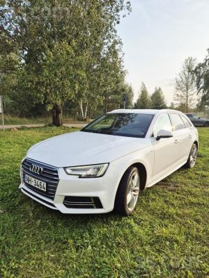 Balts Audi A4 2016 Jēkabpils, ar dzinēja tilpumu 2.00 L un nobraukumu 329 tūkst. km par 10900 €, foto  vietnē AUTOMOTO.COM.LV