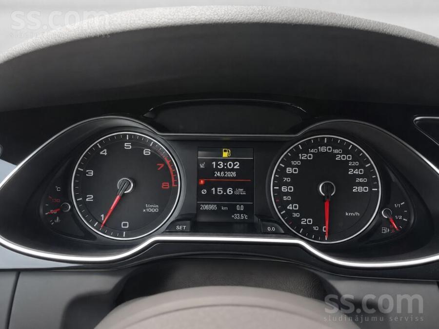 White Audi A4 2016 in Riga, with an engine capacity of 1.80 L and mileage of 208 thousand km for 11990 €, photo 14 on AUTOMOTO.COM.LV