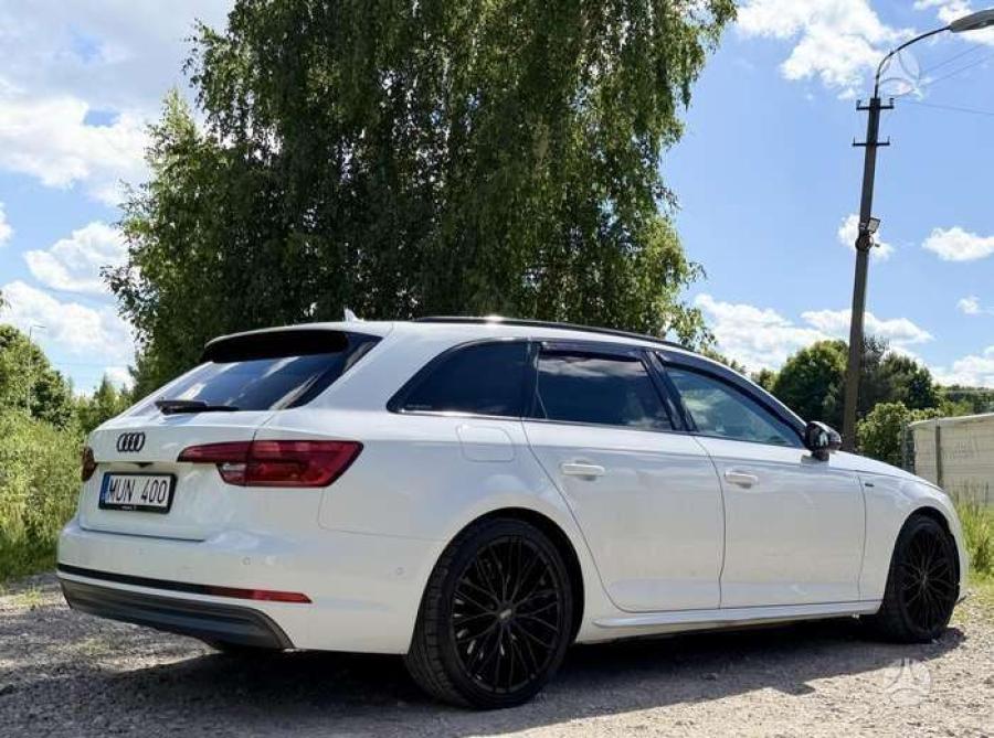 White Audi A4 2016 in Siauliai, with an engine capacity of 2.97 L and mileage of 202 thousand km for 17500 €, photo 3 on AUTOMOTO.COM.LV