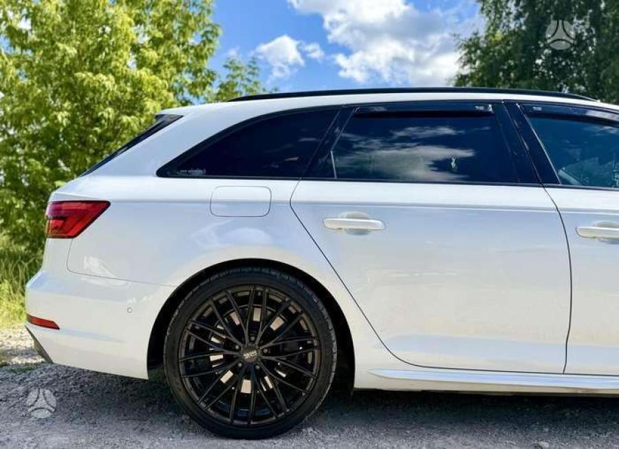 White Audi A4 2016 in Siauliai, with an engine capacity of 2.97 L and mileage of 202 thousand km for 17500 €, photo 10 on AUTOMOTO.COM.LV