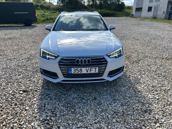 White Audi A4 2016 in Tallinn, with an engine capacity of 2.00 L and mileage of 259 thousand km for 13500 €, photo 3 on AUTOMOTO.COM.LV