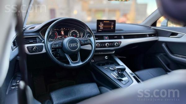 White Audi A4 2016 in Ogre, with an engine capacity of 2.00 L and mileage of 379 thousand km for 8500 €, photo 4 on AUTOMOTO.COM.LV