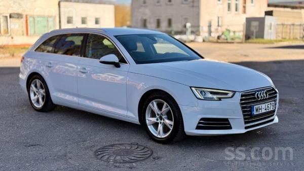 White Audi A4 2016 in Ogre, with an engine capacity of 2.00 L and mileage of 379 thousand km for 8500 €, photo 5 on AUTOMOTO.COM.LV