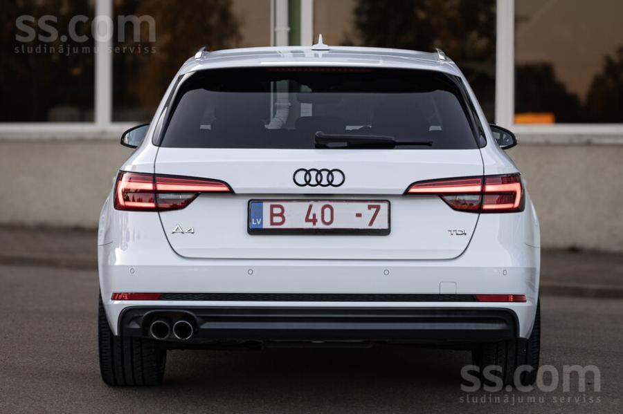 Balts Audi A4 2016 Tukums, ar dzinēja tilpumu 2.00 L un nobraukumu 299 tūkst. km par 11290 €, foto 9 vietnē AUTOMOTO.COM.LV