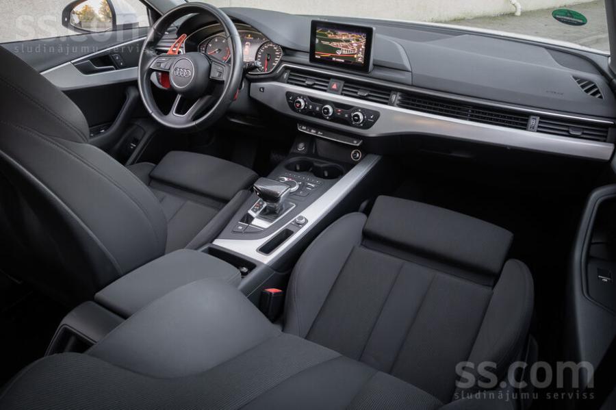 Balts Audi A4 2016 Tukums, ar dzinēja tilpumu 2.00 L un nobraukumu 299 tūkst. km par 11290 €, foto 18 vietnē AUTOMOTO.COM.LV
