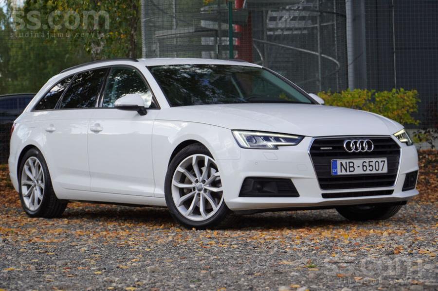 White Audi A4 2016 in Riga, with an engine capacity of 2.00 L and mileage of 220 thousand km for 15790 €, photo 3 on AUTOMOTO.COM.LV