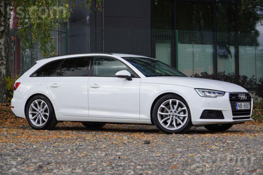White Audi A4 2016 in Riga, with an engine capacity of 2.00 L and mileage of 220 thousand km for 15790 €, photo 4 on AUTOMOTO.COM.LV