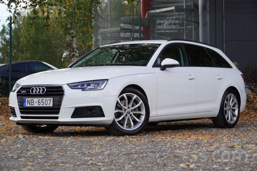 White Audi A4 2016 in Riga, with an engine capacity of 2.00 L and mileage of 220 thousand km for 15790 €, photo 6 on AUTOMOTO.COM.LV