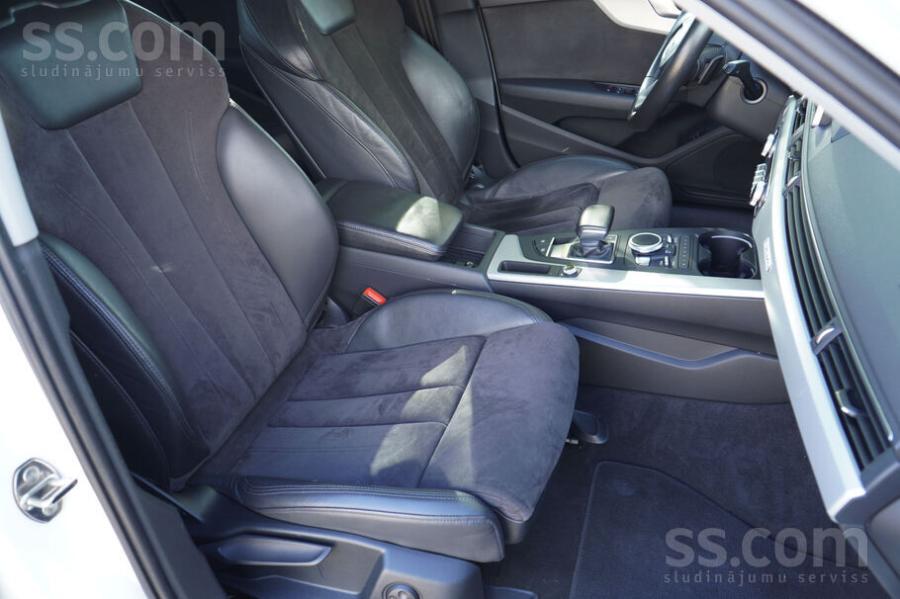 White Audi A4 2016 in Riga, with an engine capacity of 2.00 L and mileage of 220 thousand km for 15790 €, photo 19 on AUTOMOTO.COM.LV