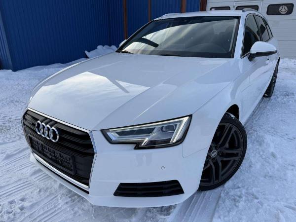 White Audi A4 2017 in Prienai, with an engine capacity of 2.00 L and mileage of 267 thousand km for 12450 €, photo 5 on AUTOMOTO.COM.LV
