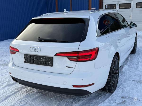 White Audi A4 2017 in Prienai, with an engine capacity of 2.00 L and mileage of 267 thousand km for 12450 €, photo 10 on AUTOMOTO.COM.LV