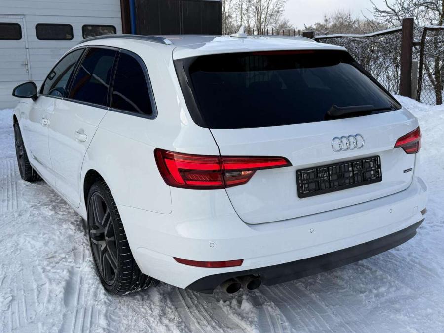White Audi A4 2017 in Prienai, with an engine capacity of 2.00 L and mileage of 267 thousand km for 12450 €, photo 12 on AUTOMOTO.COM.LV