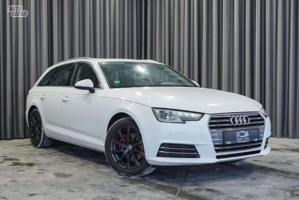White Audi A4 2017 in Marijampole, with an engine capacity of 2.00 L and mileage of 227 thousand km for 11450 €, photo 1 on AUTOMOTO.COM.LV