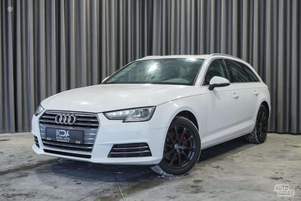 White Audi A4 2017 in Marijampole, with an engine capacity of 2.00 L and mileage of 227 thousand km for 11450 €, photo 5 on AUTOMOTO.COM.LV