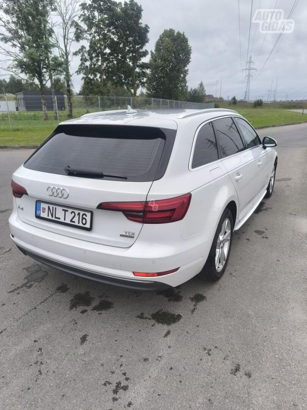 White Audi A4 2017 in Siauliai, with an engine capacity of 2.00 L and mileage of 188 thousand km for 14400 €, photo 3 on AUTOMOTO.COM.LV
