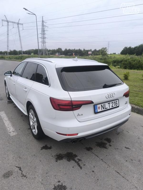 White Audi A4 2017 in Siauliai, with an engine capacity of 2.00 L and mileage of 188 thousand km for 14400 €, photo 4 on AUTOMOTO.COM.LV