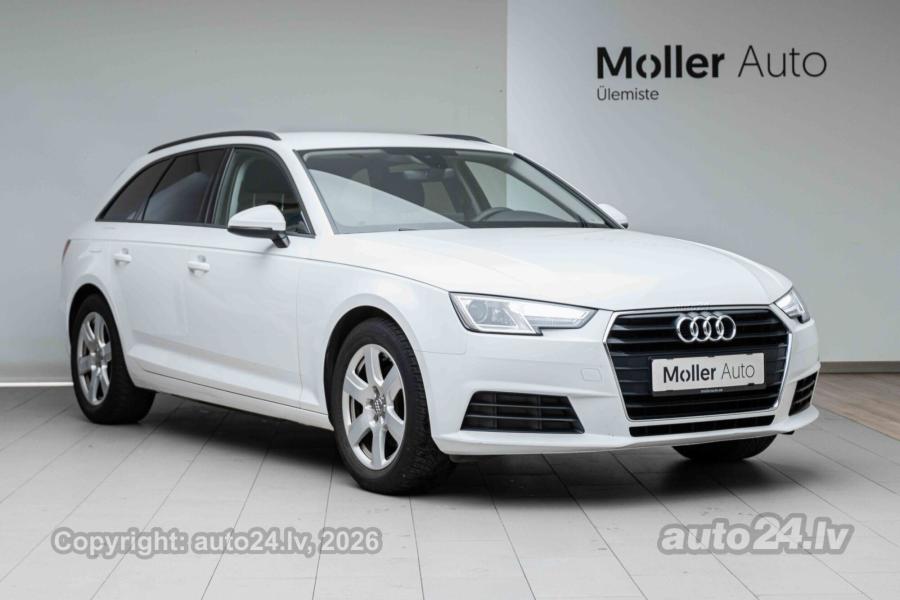 White Audi A4 2017 in Tallinn, with an engine capacity of 1.40 L and mileage of 113 thousand km for 14000 €, photo 4 on AUTOMOTO.COM.LV