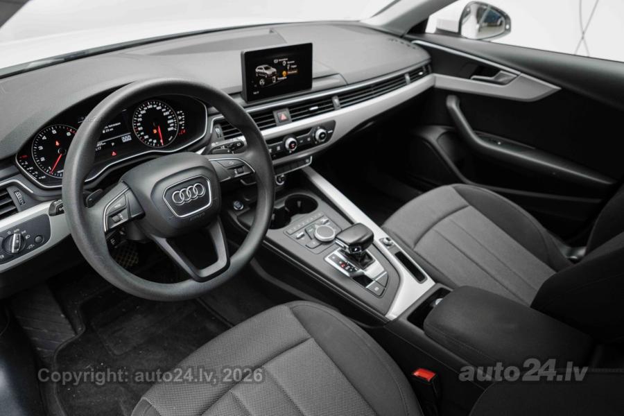 White Audi A4 2017 in Tallinn, with an engine capacity of 1.40 L and mileage of 113 thousand km for 14000 €, photo 11 on AUTOMOTO.COM.LV