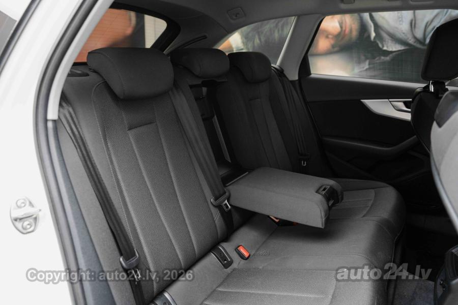 White Audi A4 2017 in Tallinn, with an engine capacity of 1.40 L and mileage of 113 thousand km for 14000 €, photo 13 on AUTOMOTO.COM.LV