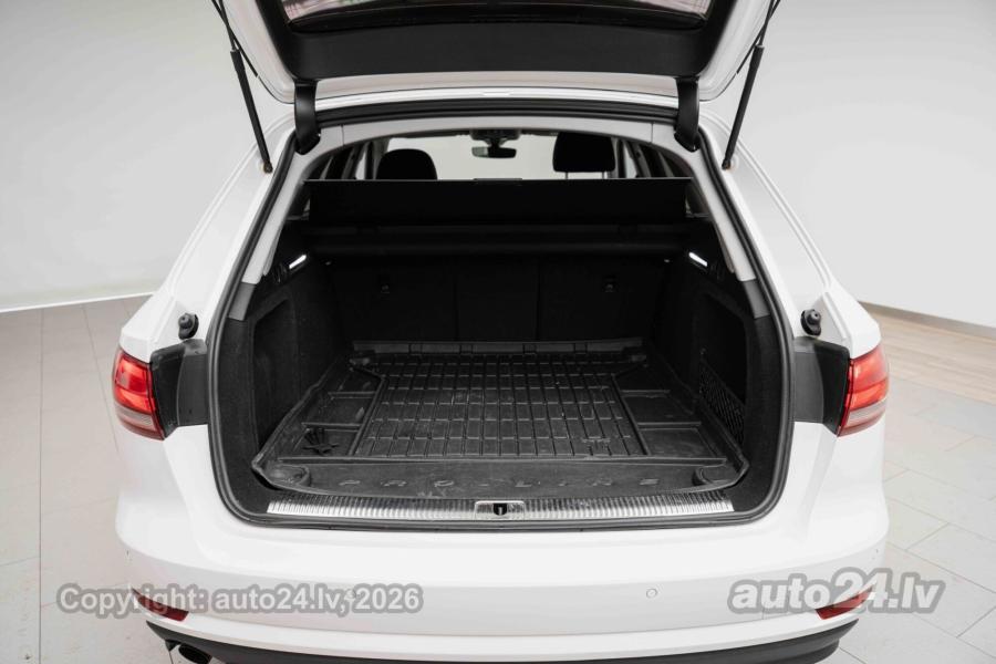 White Audi A4 2017 in Tallinn, with an engine capacity of 1.40 L and mileage of 113 thousand km for 14000 €, photo 16 on AUTOMOTO.COM.LV