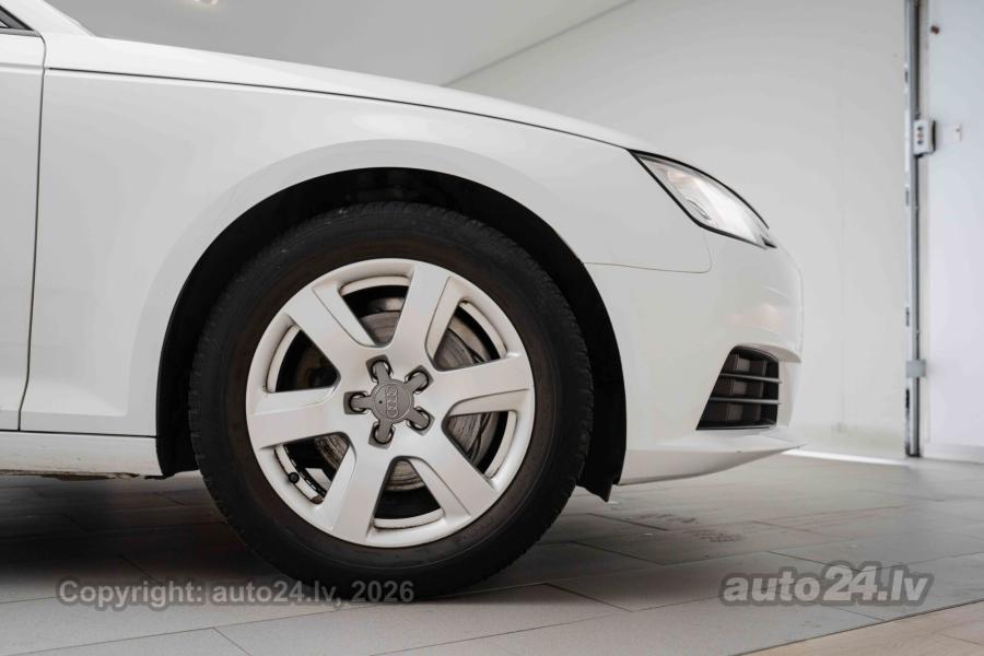 White Audi A4 2017 in Tallinn, with an engine capacity of 1.40 L and mileage of 113 thousand km for 14000 €, photo 17 on AUTOMOTO.COM.LV