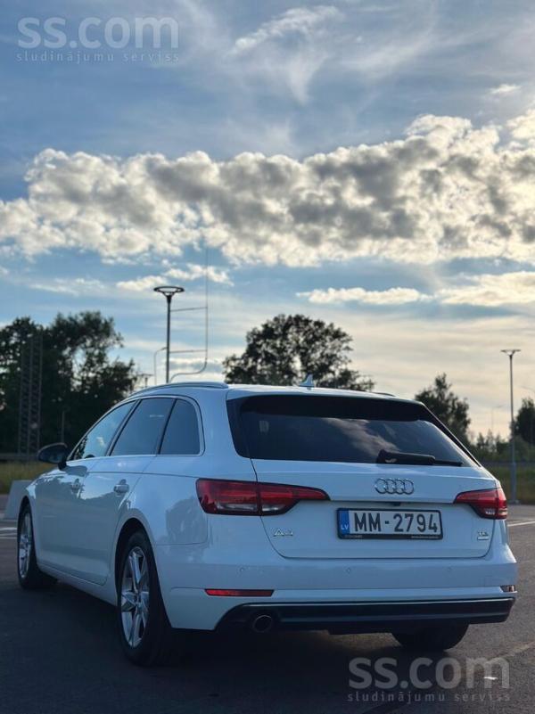 White Audi A4 2017 in Bauska, with an engine capacity of 2.00 L and mileage of 267 thousand km for 13500 €, photo 2 on AUTOMOTO.COM.LV