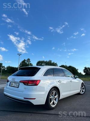 White Audi A4 2017 in Bauska, with an engine capacity of 2.00 L and mileage of 267 thousand km for 13500 €, photo 4 on AUTOMOTO.COM.LV
