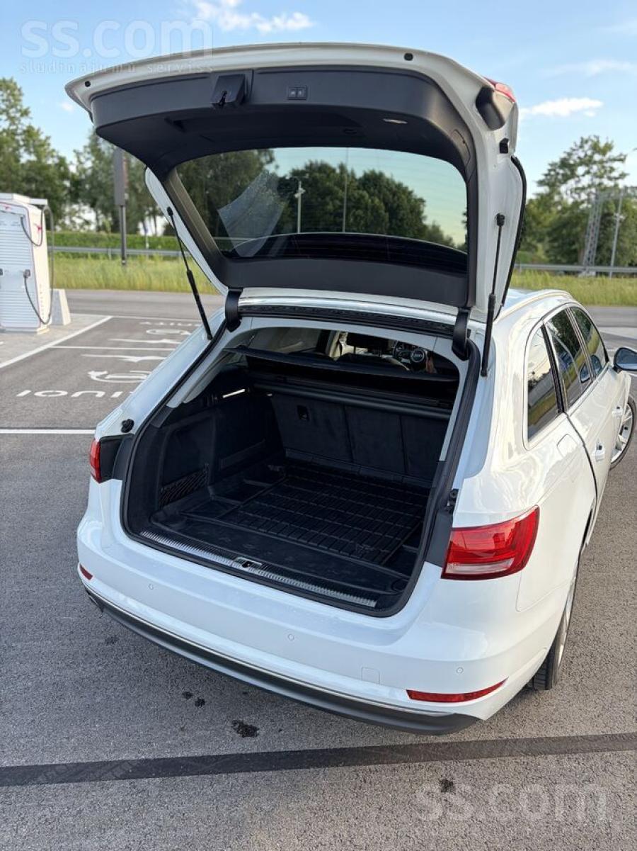 White Audi A4 2017 in Bauska, with an engine capacity of 2.00 L and mileage of 267 thousand km for 13500 €, photo 7 on AUTOMOTO.COM.LV