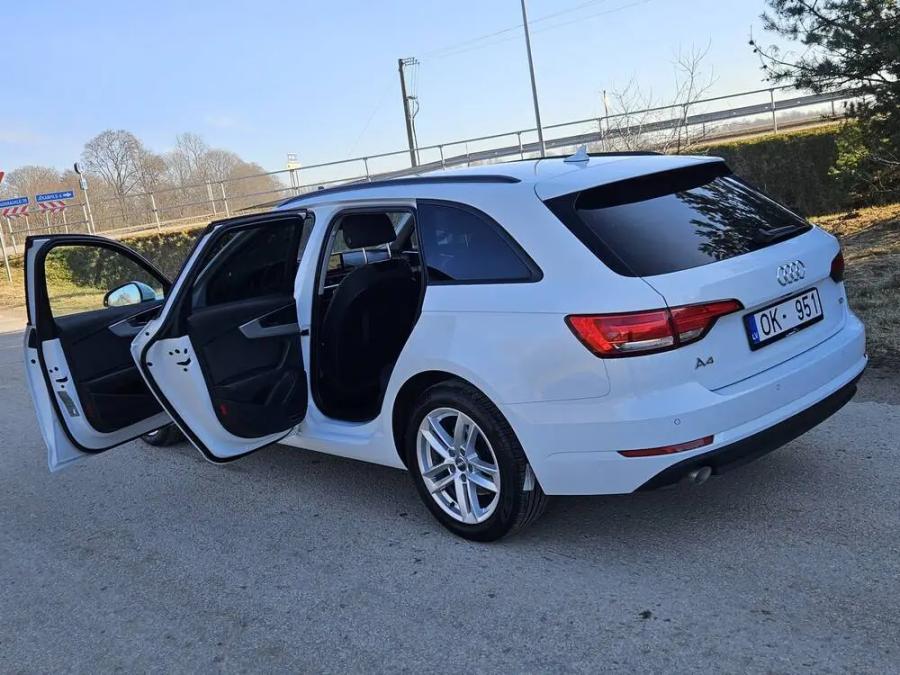 Balts Audi A4 2017 Jēkabpils, ar dzinēja tilpumu 2.00 L un nobraukumu 310 tūkst. km par 11990 €, foto 33 vietnē AUTOMOTO.COM.LV