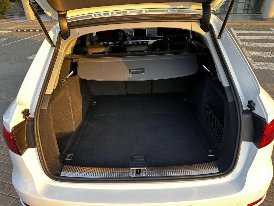 White Audi A4 2017 in Kaunas, with an engine capacity of 1.97 L and mileage of 244 thousand km for 14500 €, photo 8 on AUTOMOTO.COM.LV