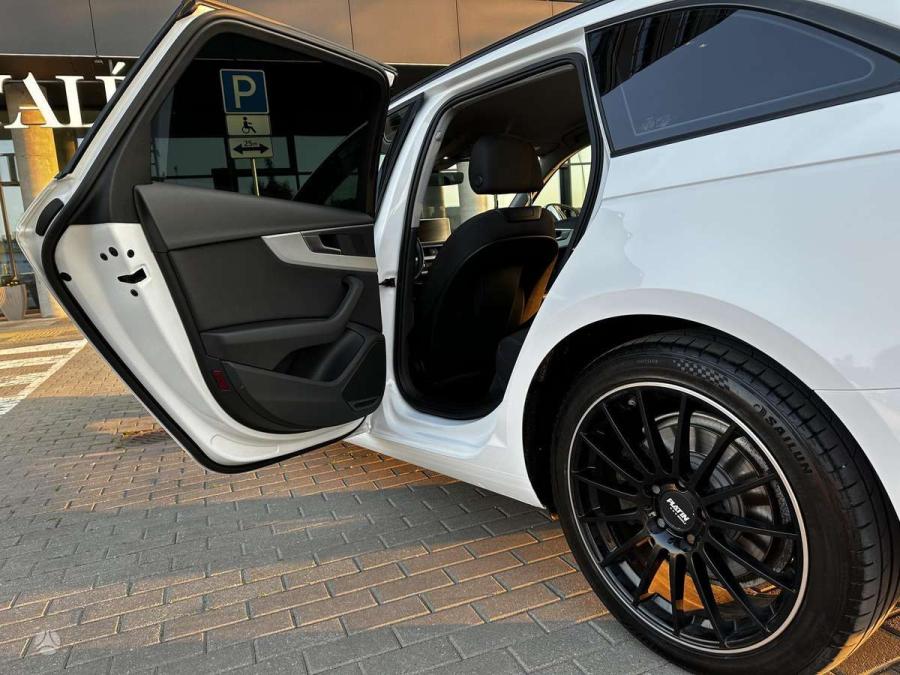 White Audi A4 2017 in Kaunas, with an engine capacity of 1.97 L and mileage of 244 thousand km for 14500 €, photo 10 on AUTOMOTO.COM.LV