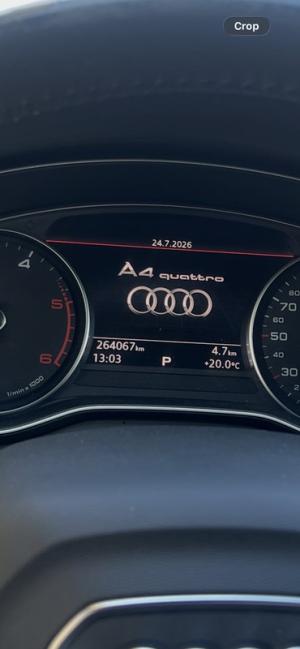 White Audi A4 2017 in Parnu, with an engine capacity of 3.00 L and mileage of 264 thousand km for 16000 €, photo 11 on AUTOMOTO.COM.LV