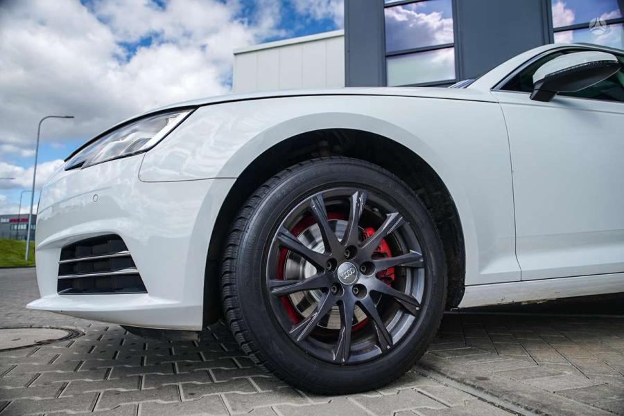 White Audi A4 2017 in Marijampole, with an engine capacity of 1.97 L and mileage of 227 thousand km for 11450 €, photo 7 on AUTOMOTO.COM.LV
