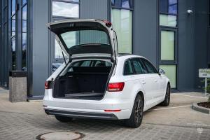 White Audi A4 2017 in Marijampole, with an engine capacity of 1.97 L and mileage of 227 thousand km for 11450 €, photo 15 on AUTOMOTO.COM.LV