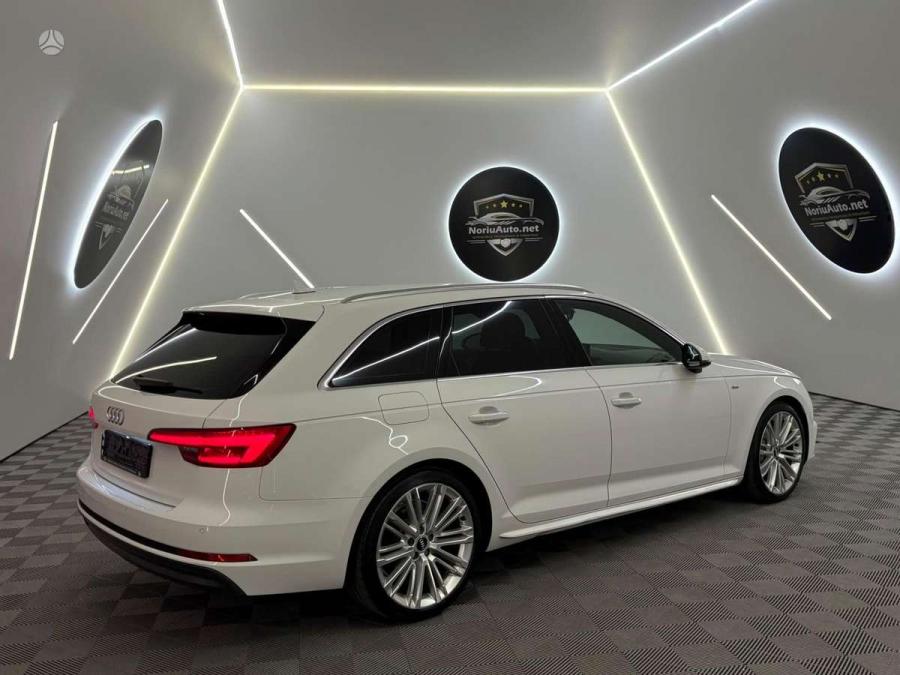 Balts Audi A4 2017 Marijampole, ar dzinēja tilpumu 1.97 L un nobraukumu 270 tūkst. km par 12999 €, foto 4 vietnē AUTOMOTO.COM.LV
