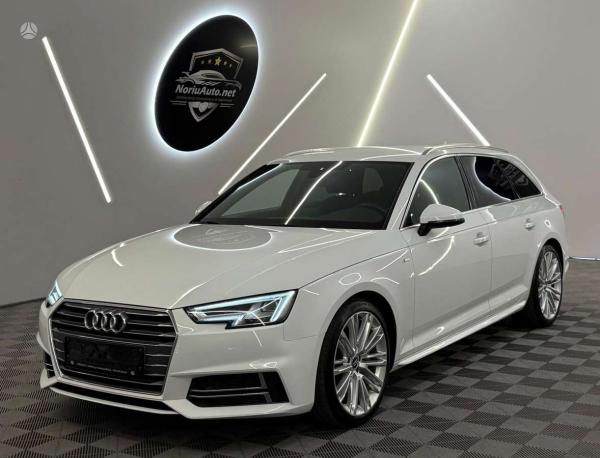 White Audi A4 2017 in Marijampole, with an engine capacity of 1.97 L and mileage of 270 thousand km for 12999 €, photo 4 on AUTOMOTO.COM.LV