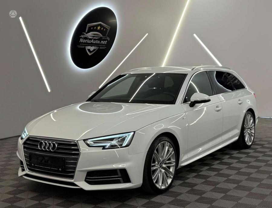 Balts Audi A4 2017 Marijampole, ar dzinēja tilpumu 1.97 L un nobraukumu 270 tūkst. km par 12999 €, foto 5 vietnē AUTOMOTO.COM.LV