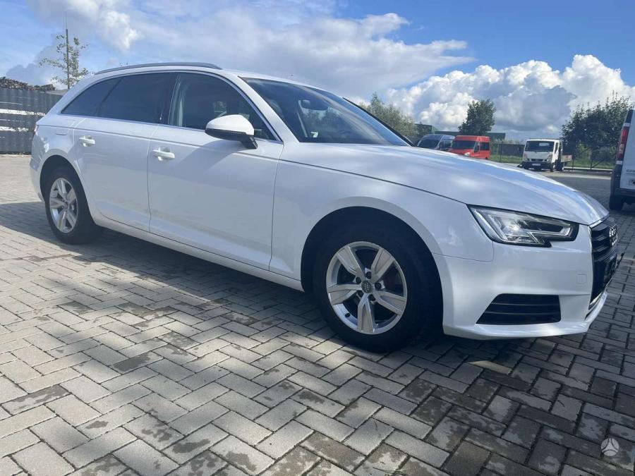 White Audi A4 2017 in Taurage, with an engine capacity of 2.00 L and mileage of 240 thousand km for 10600 €, photo 6 on AUTOMOTO.COM.LV
