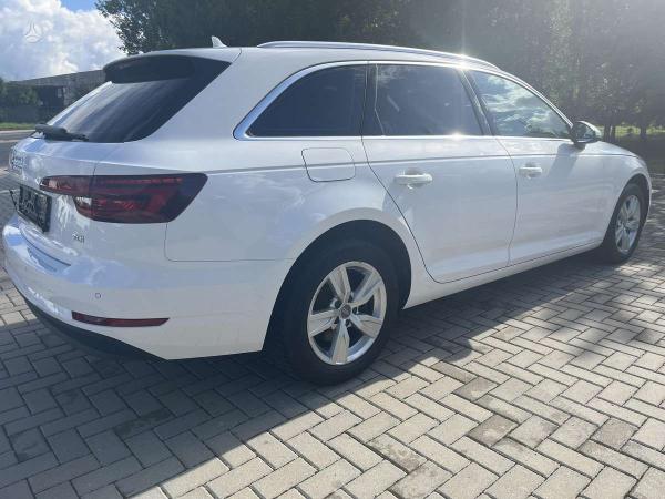 White Audi A4 2017 in Taurage, with an engine capacity of 2.00 L and mileage of 240 thousand km for 10600 €, photo 7 on AUTOMOTO.COM.LV