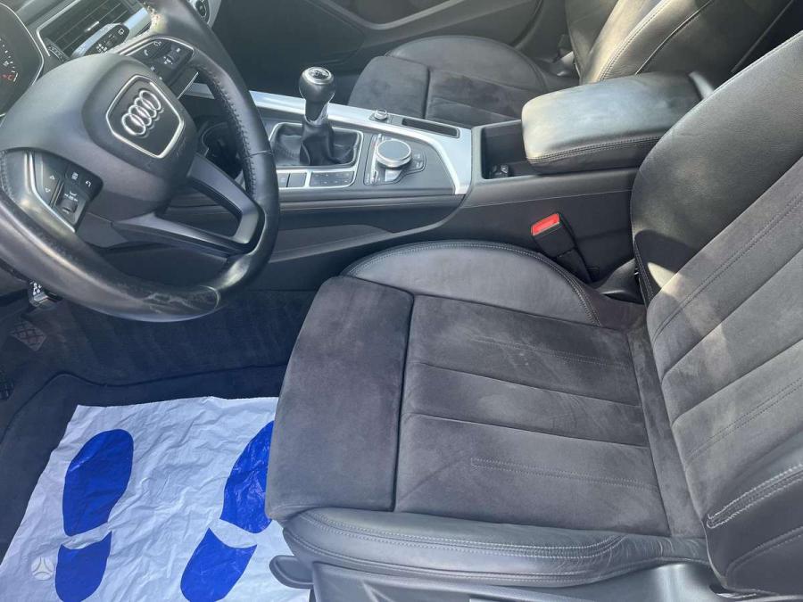 White Audi A4 2017 in Taurage, with an engine capacity of 2.00 L and mileage of 240 thousand km for 10600 €, photo 16 on AUTOMOTO.COM.LV