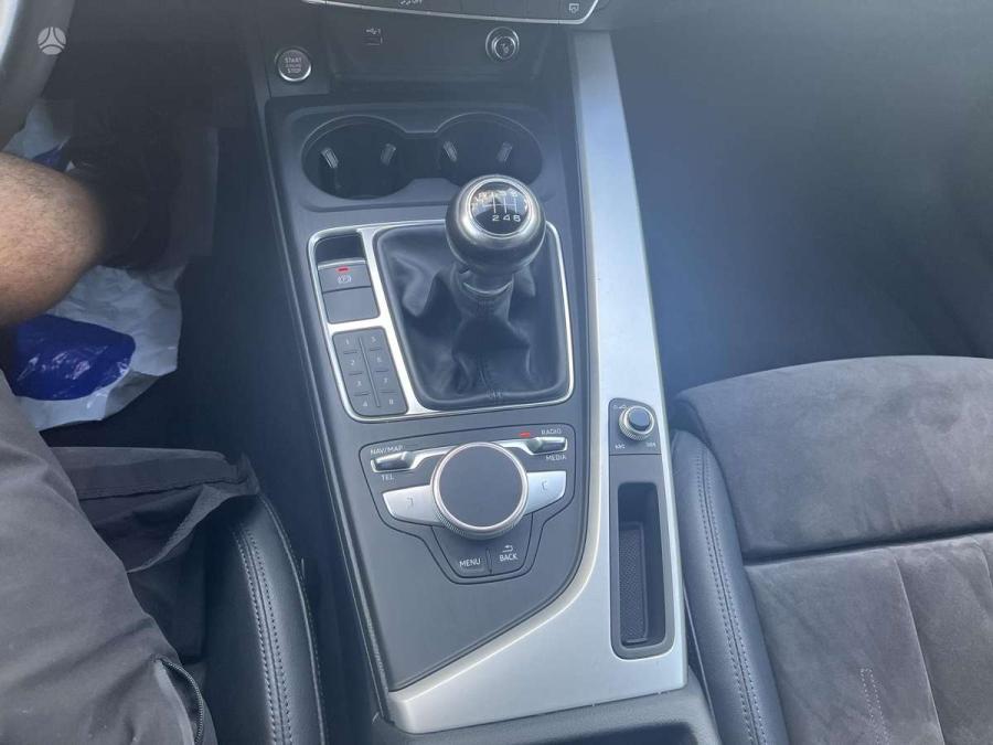 White Audi A4 2017 in Taurage, with an engine capacity of 2.00 L and mileage of 240 thousand km for 10600 €, photo 20 on AUTOMOTO.COM.LV