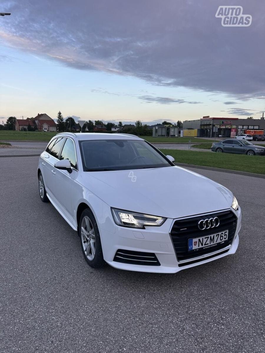 White Audi A4 2017 in Kaunas, with an engine capacity of 2.00 L and mileage of 311 thousand km for 11600 €, photo 4 on AUTOMOTO.COM.LV