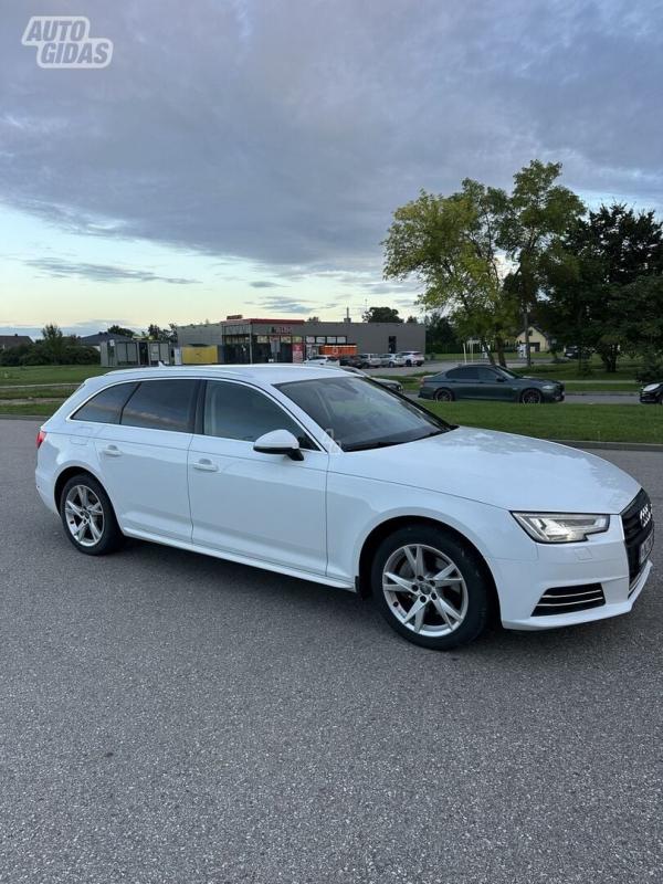 White Audi A4 2017 in Kaunas, with an engine capacity of 2.00 L and mileage of 311 thousand km for 11600 €, photo 5 on AUTOMOTO.COM.LV