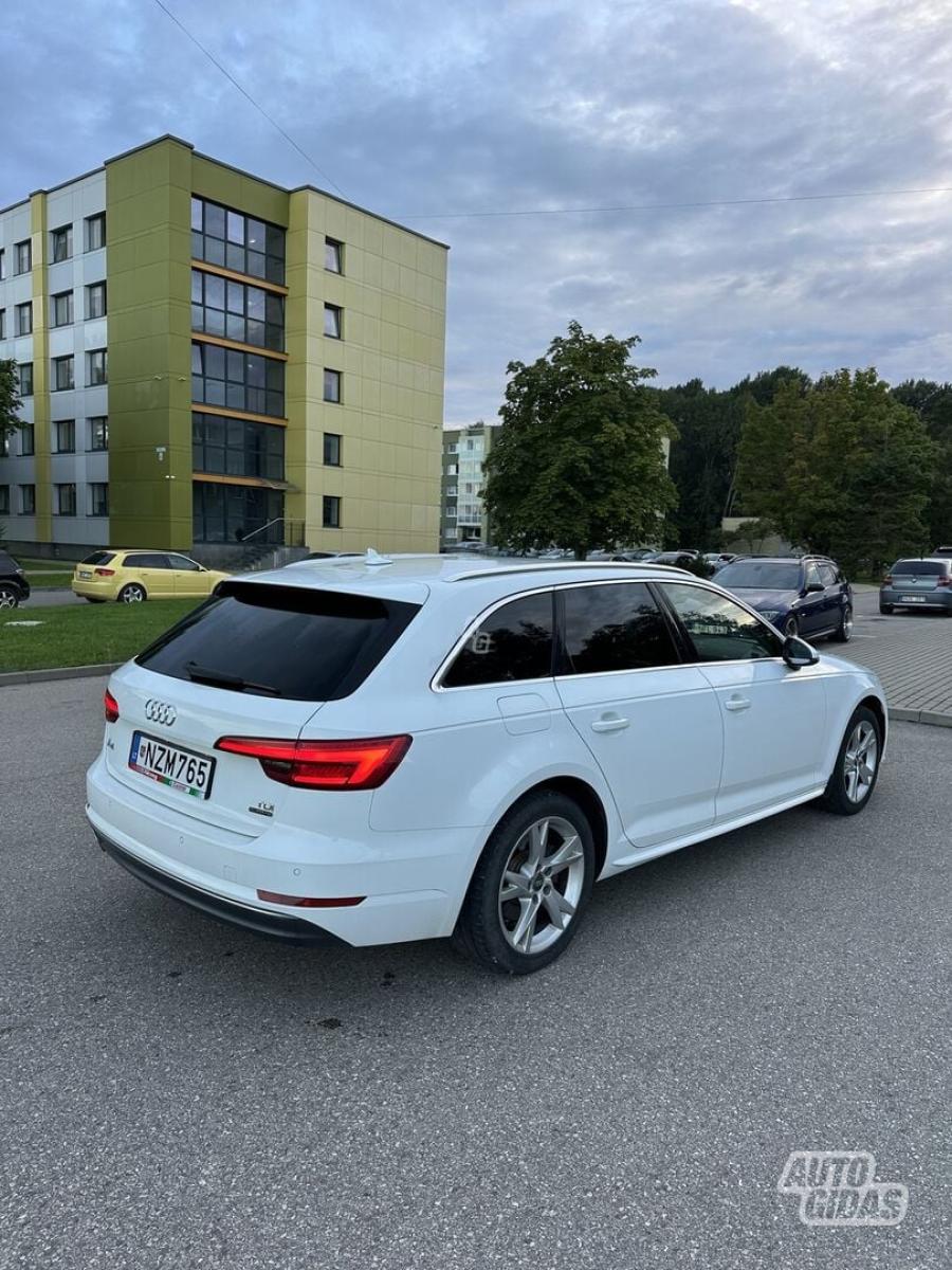 White Audi A4 2017 in Kaunas, with an engine capacity of 2.00 L and mileage of 311 thousand km for 11600 €, photo 7 on AUTOMOTO.COM.LV