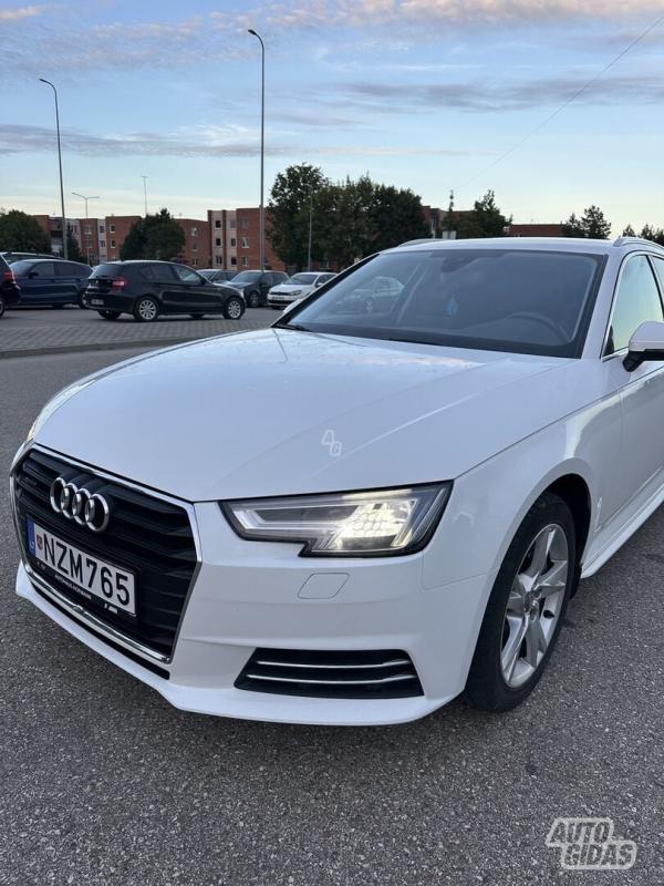 White Audi A4 2017 in Kaunas, with an engine capacity of 2.00 L and mileage of 311 thousand km for 11600 €, photo 11 on AUTOMOTO.COM.LV